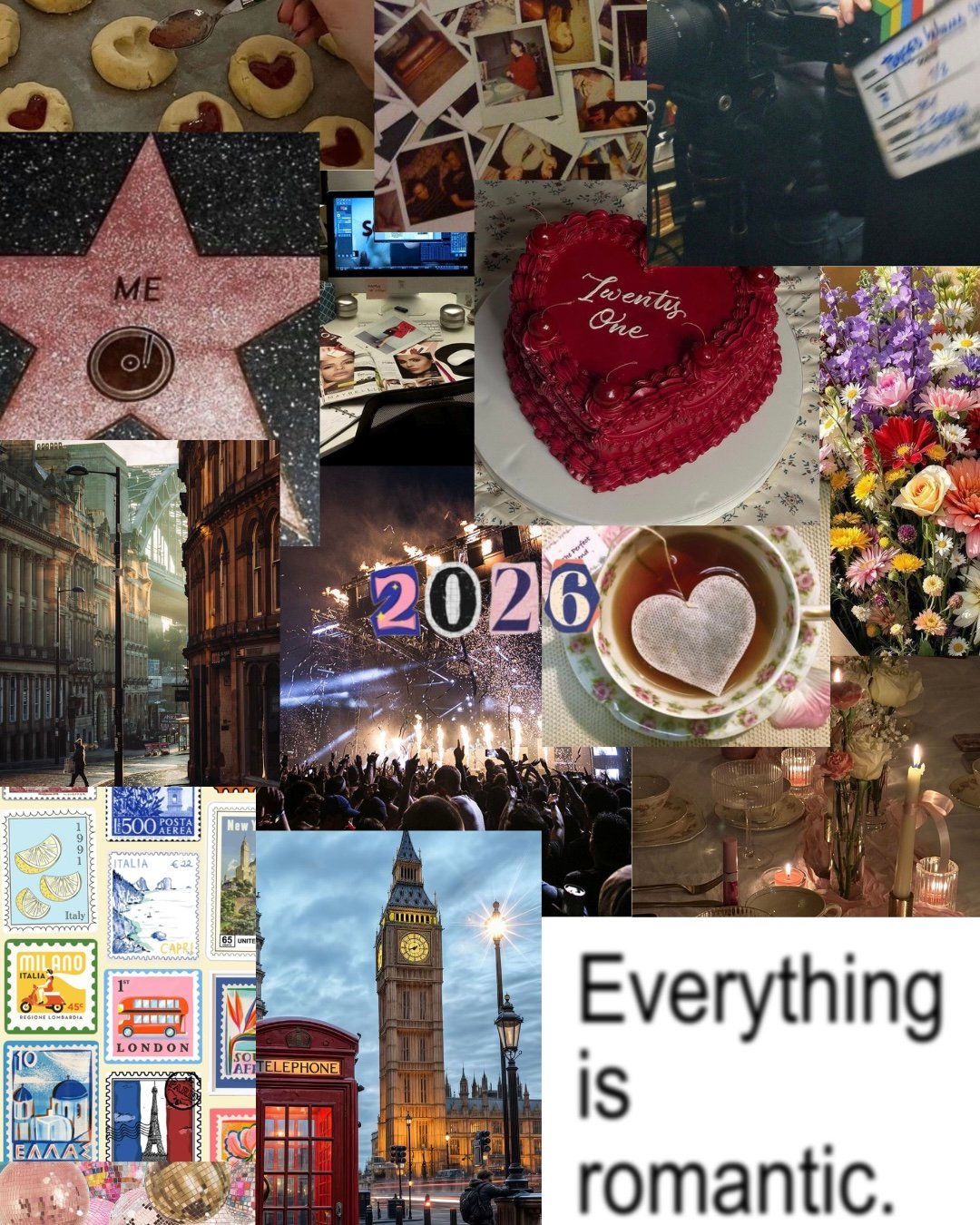 Our Student Content Creators’ 2026 Vision Boards